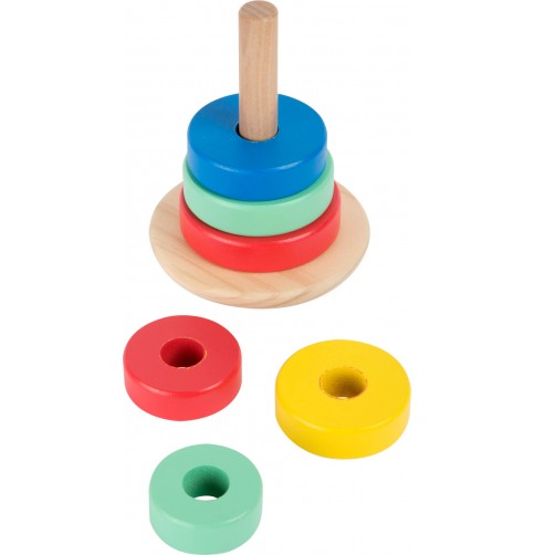 Stacking toy: Stacking rings - Montessori toy