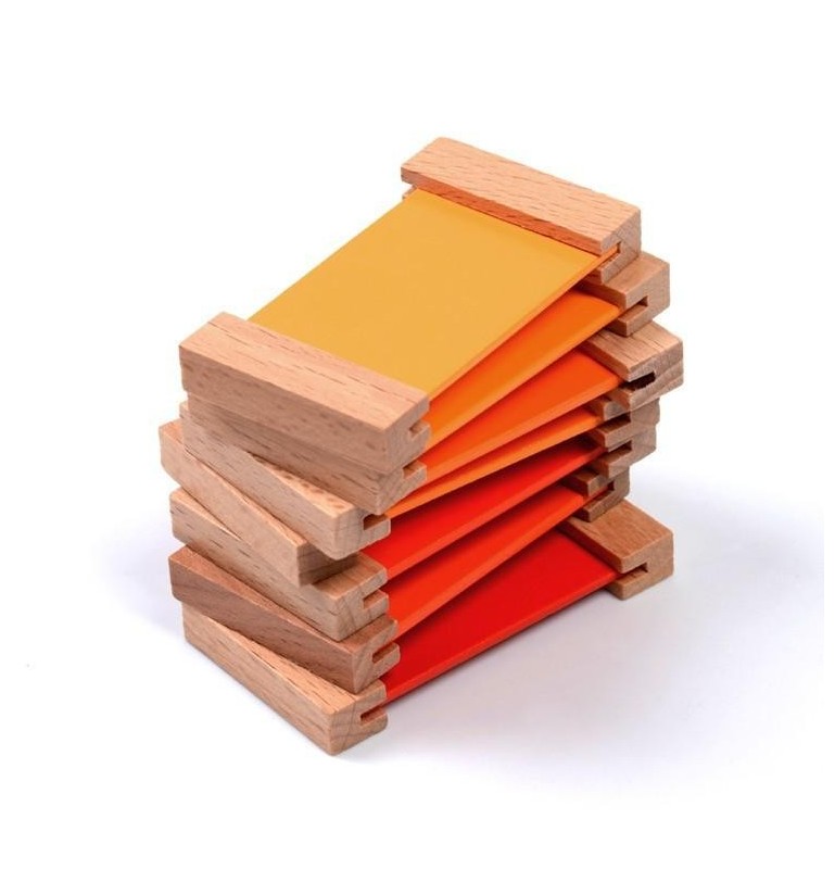 Montessori color box - Toys to learn colors