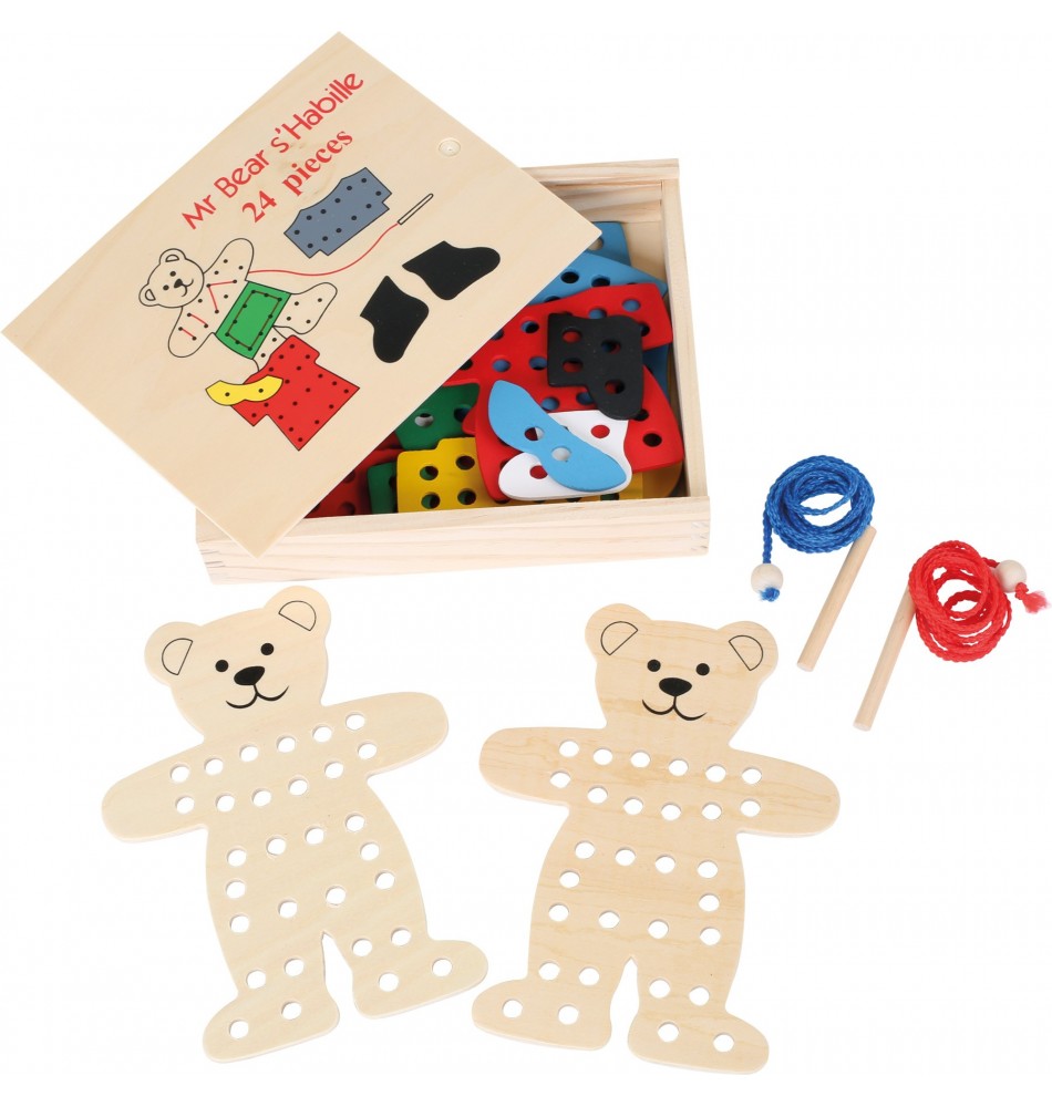 Lacing toy - Patience and motor skills - Montessori toys and equipment