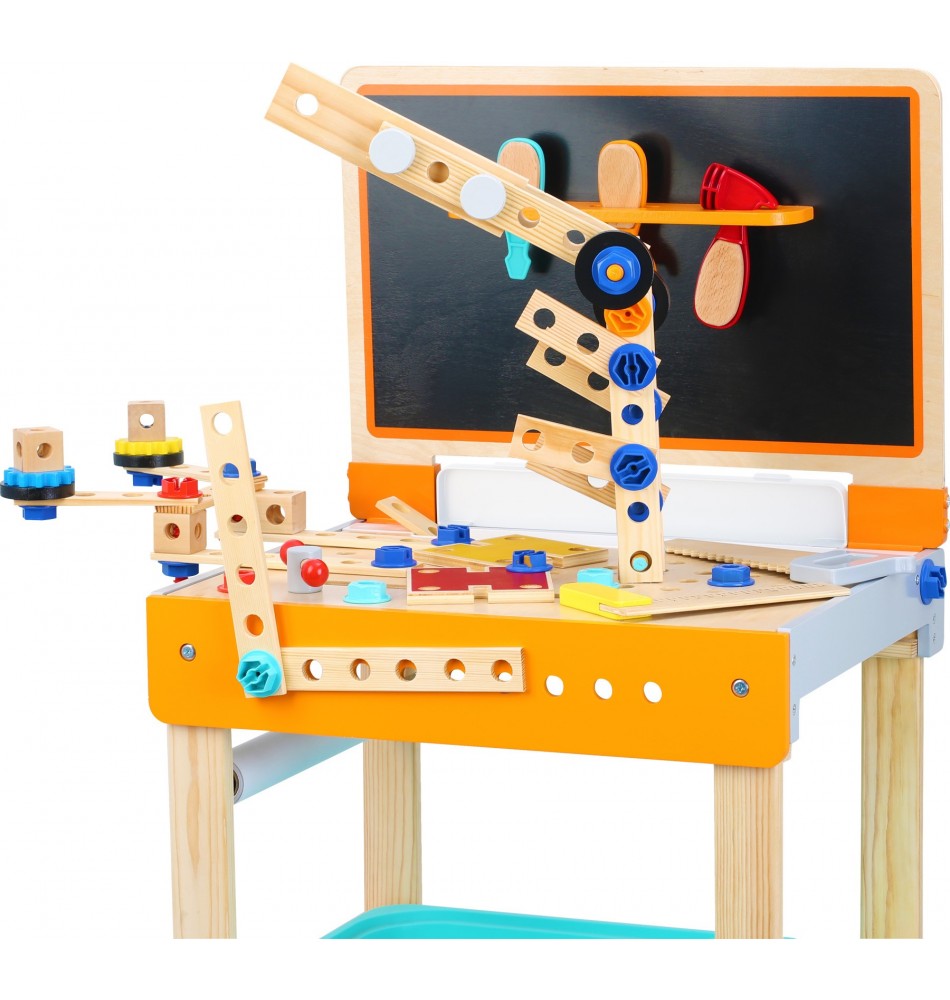 Workbench for children: Convertible workbench desk 2 in 1