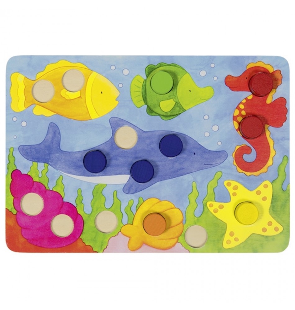 Loto toy - Loto of colors: Learn colors while having fun