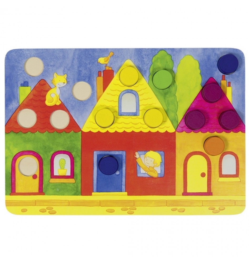 Loto toy - Loto of colors: Learn colors while having fun