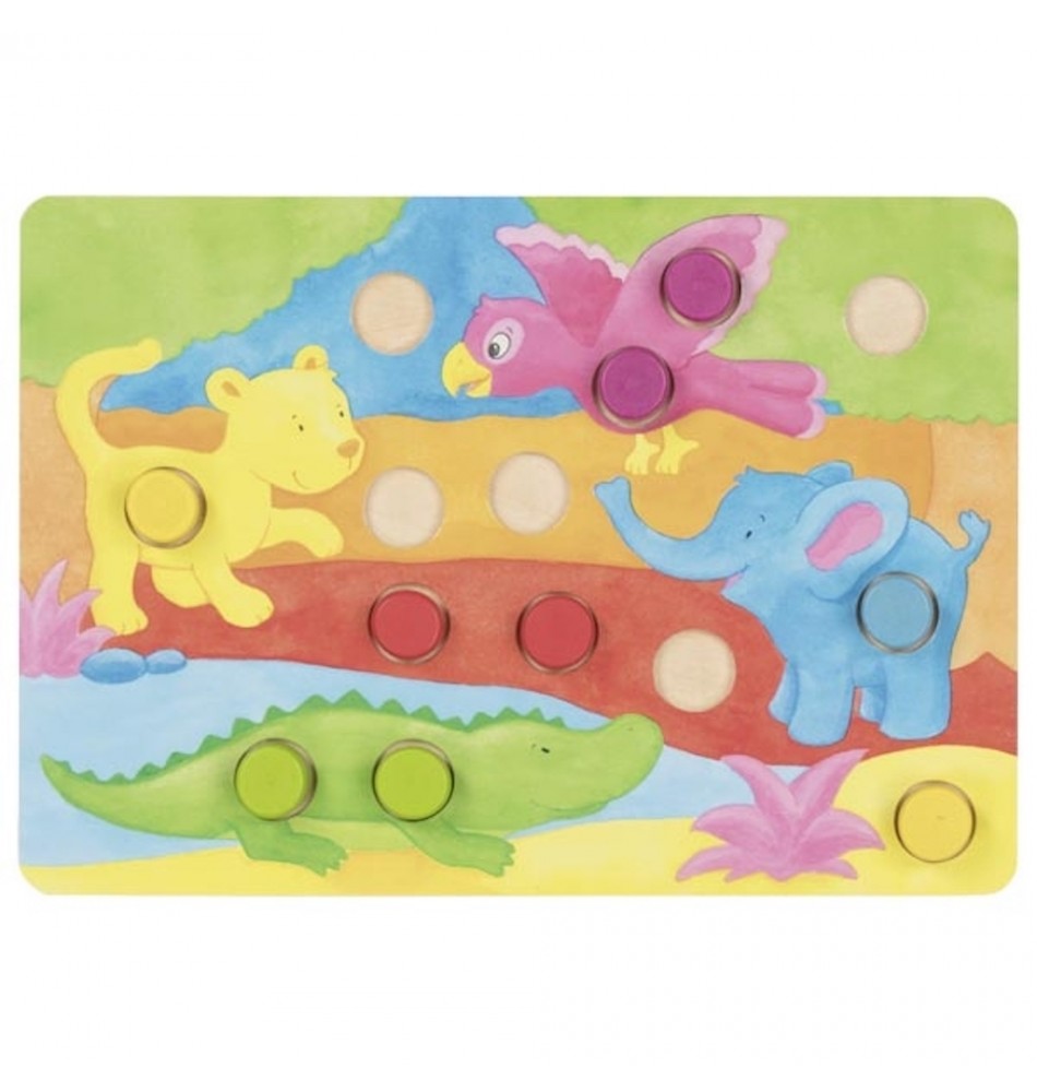 Loto toy - Loto of colors: Learn colors while having fun