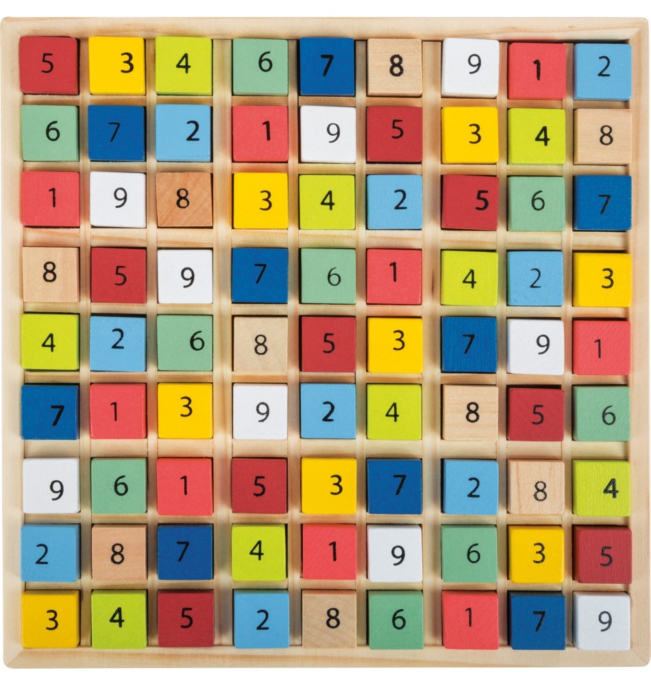 Wooden Sudoku - Montessori Toy