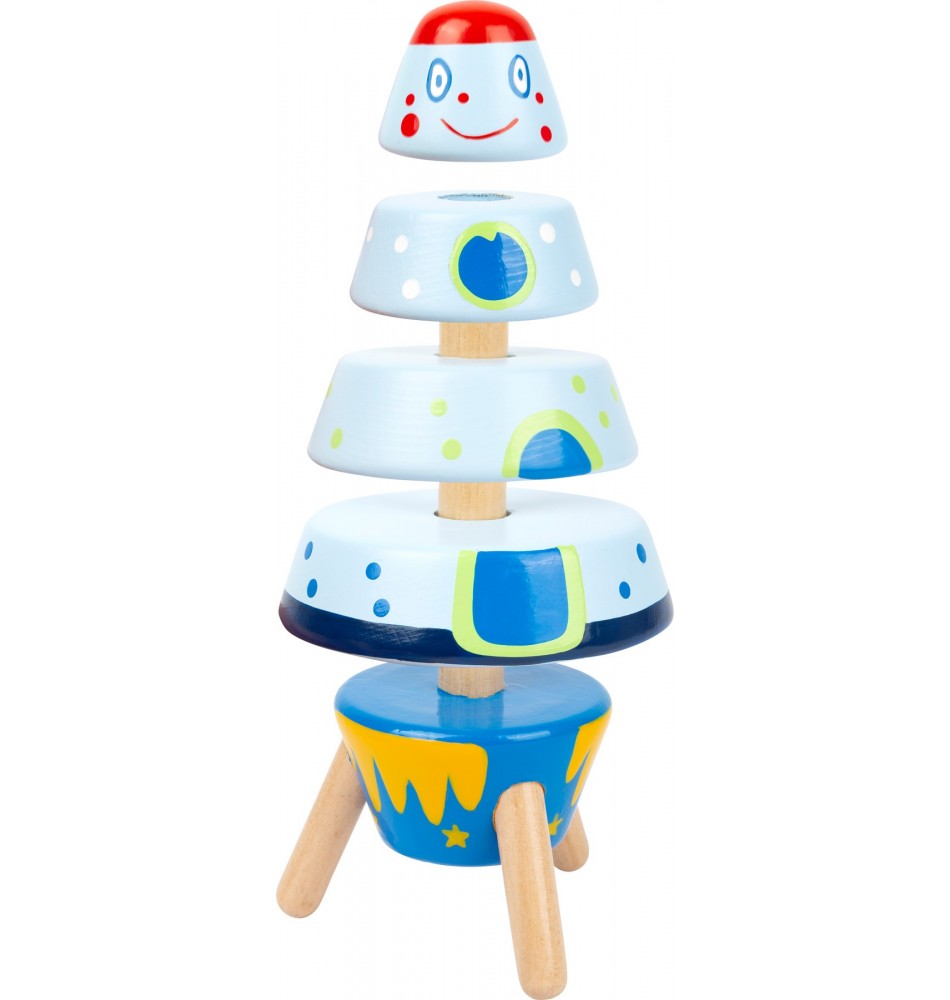Stacking Toy: Stacking Ring Tower - Montessori Toy
