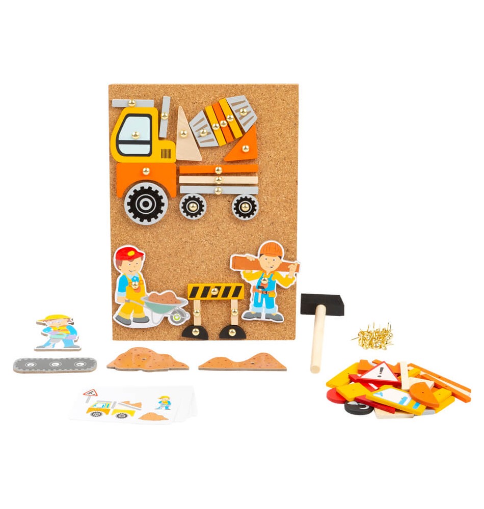 Nail and hammer set - Montessori toy