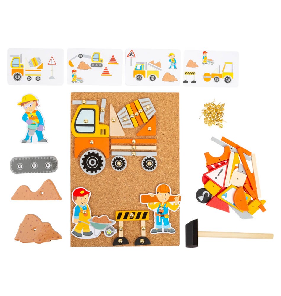 Nail and hammer set - Montessori toy