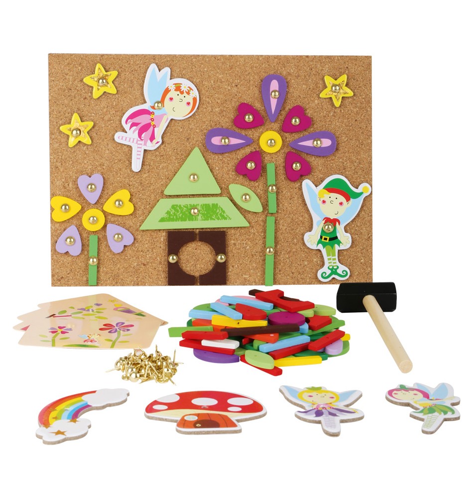 Nail and hammer set - Montessori toy