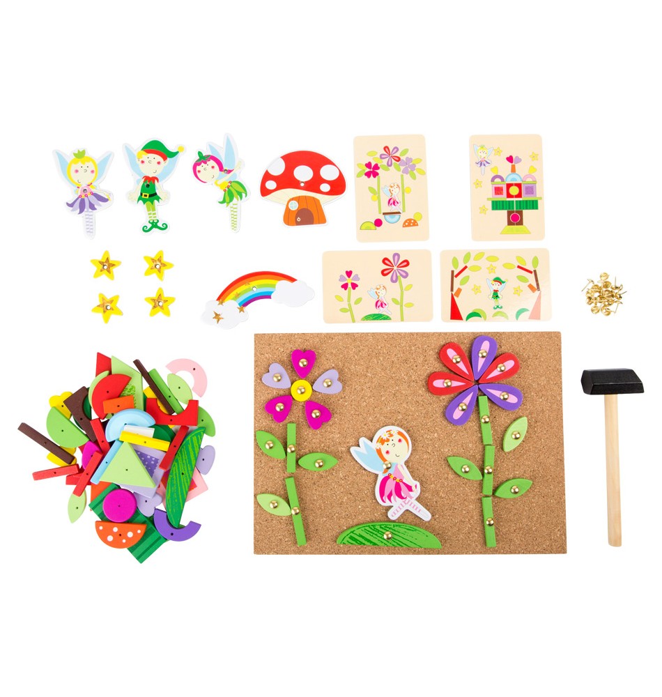 Nail and hammer set - Montessori toy