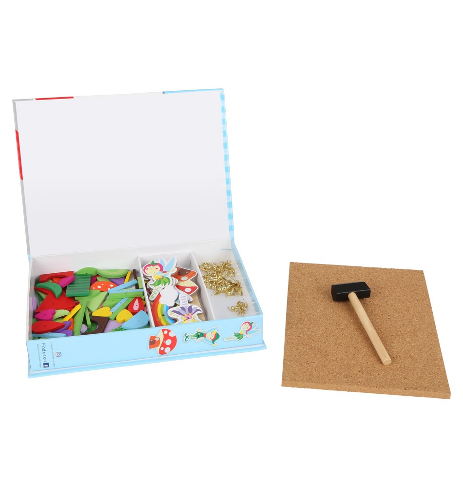 Nail and hammer set - Montessori toy