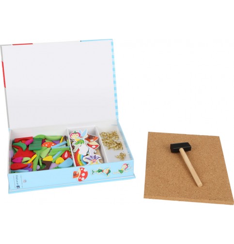 Nail and hammer set - Montessori toy