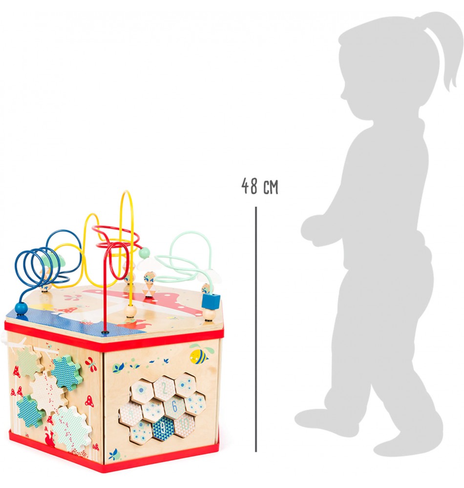 XL Activity and Motor Skills Cube - Deluxe