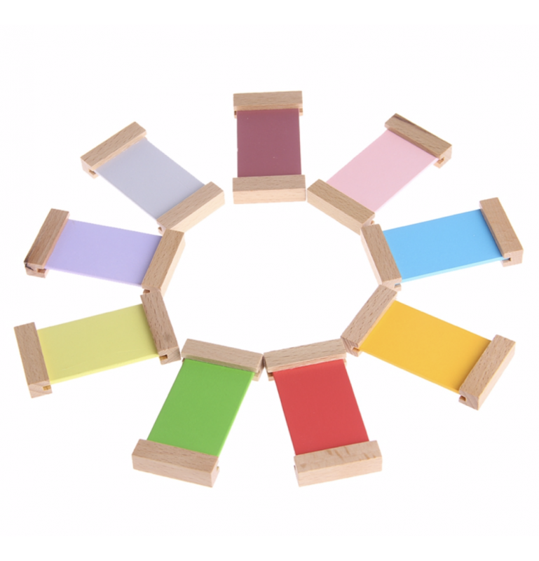 Montessori color box - Toys to learn colors