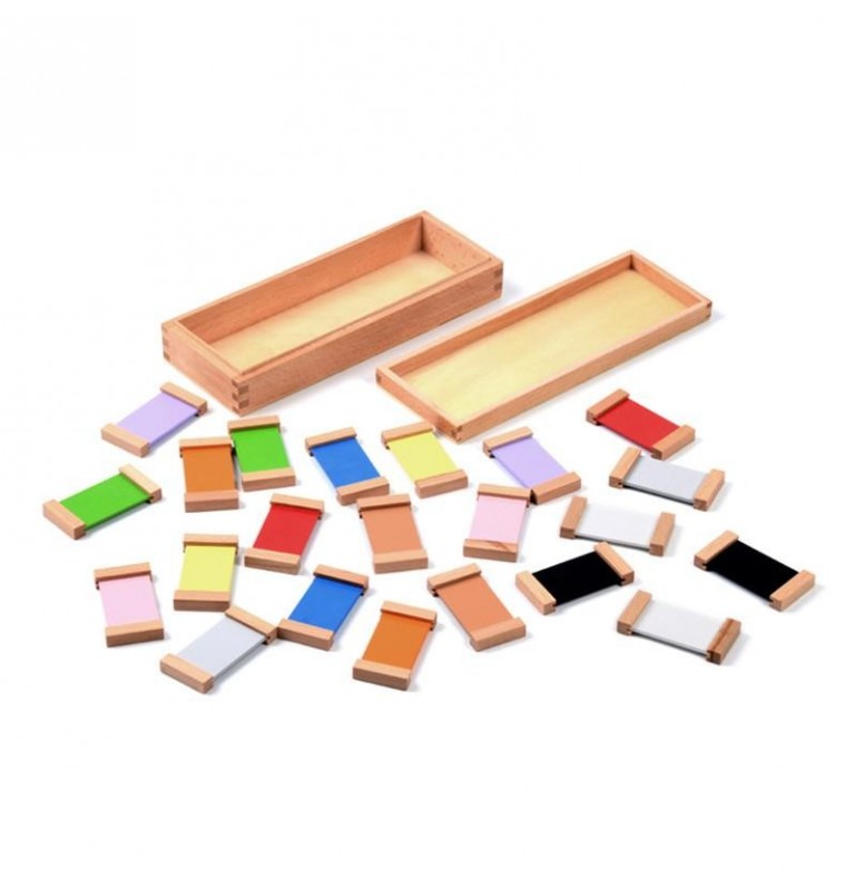 Montessori color box - Toys to learn colors
