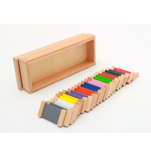 Montessori color box - Toys to learn colors