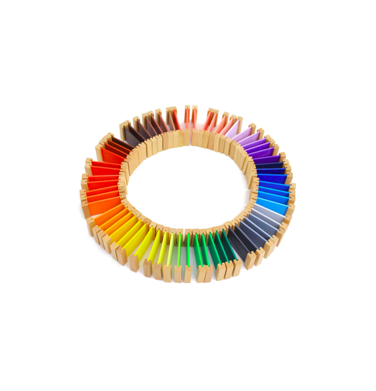 Montessori color box - Toys to learn colors