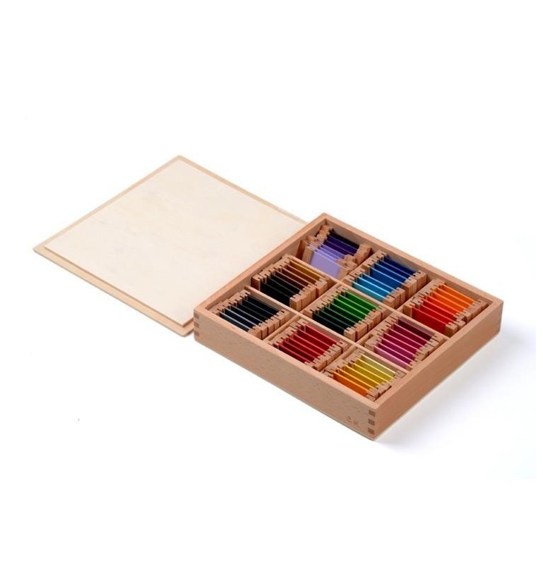 Montessori color box - Toys to learn colors