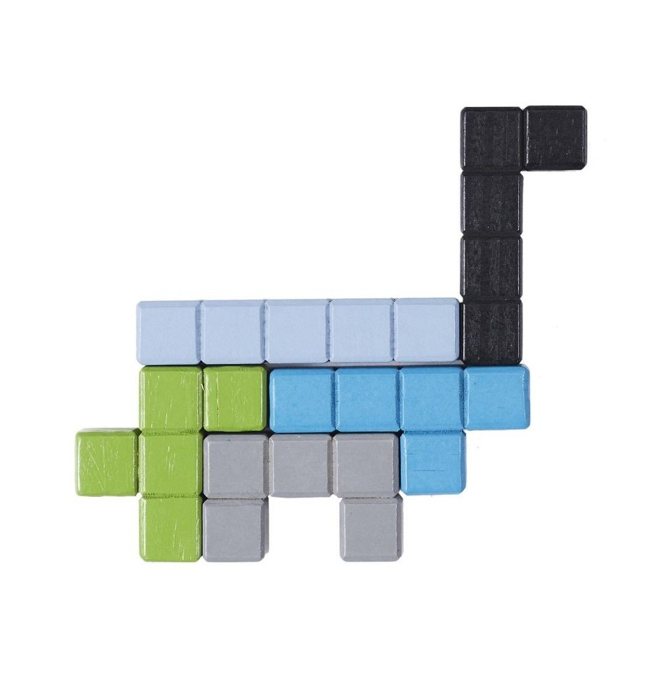 Tetris puzzle - Montessori toy inspired by the Montessori method